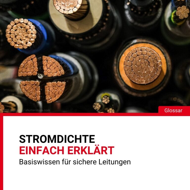 Stromdichte berechnen und verstehen - Definition & Beispiele